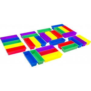 Storex Interlocking Storage Pencil Tray - STX00160E06C - Shoplet.com