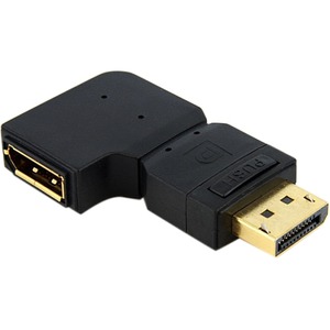 StarTech.com Right Angle DisplayPort to DisplayPort Adapter - GCDPMFRA ...
