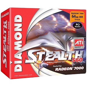 DIAMOND ATI AMD Radeon 7000 DIAMOND STEALTH S60 PCI 64MB DDR Video ...