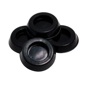 StarTech.com 1-1/4in Dia. Self-Adhesive Rubber Feet for PC Cases - 4 ...