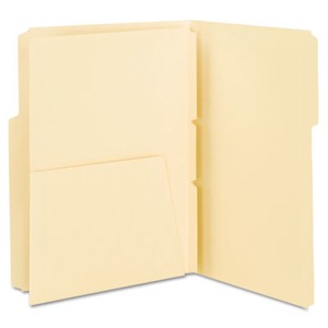Smead Self-Adhesive Folder Dividers with 5.5 Pockets for Top/End Tab ...