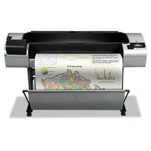 HP Designjet T1300 44 Large-Format Inkjet ePrinter with PostScript ...