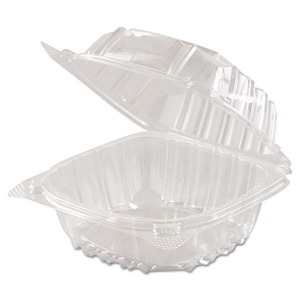 Dart ClearSeal Hinged-Lid Plastic Containers - DCCC57PST1 - Shoplet.com