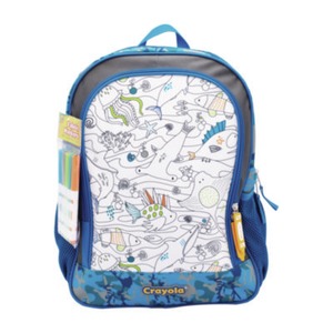 Crayola Color-Your-Own Backpack - CYOB23CL56806ST - Shoplet.com