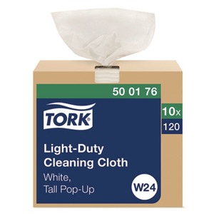 Tork Light Duty Cleaning Cloth Pop Up Box - TRK500176 - Shoplet.com