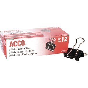 Acco Binder Clips - ACC72010 - Shoplet.com