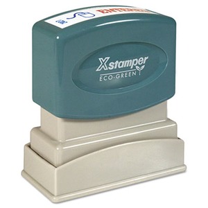 Xstamper Two-Color Title Stamp - XST2027 - Shoplet.com