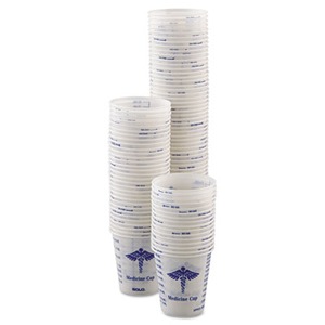 Dart Paper Medical and Dental Graduated Cups - SCCR3 - Shoplet.com