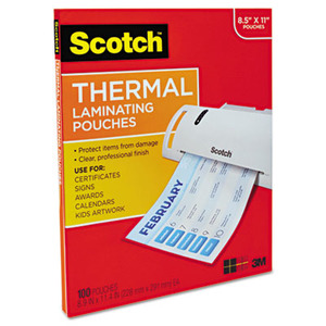 3m Laminating Pouches - MMMTP3854100 - Shoplet.com