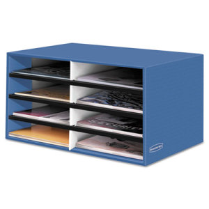 Bankers Box Decorative Eight Compartment Literature Sorter - FEL6110301 ...