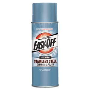Professional Easy-off Stainless Steel Cleaner Polish, Liquid, 17 Oz ...