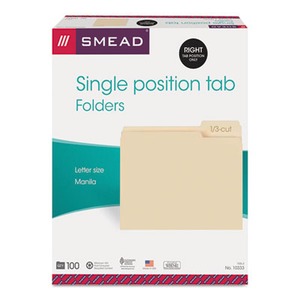 Smead Manila File Folders - SMD10333 - Shoplet.com