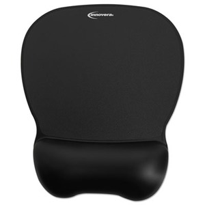 Innovera Gel Mouse Pad with Wrist Rest - IVR51450 - Shoplet.com