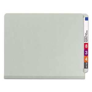 Smead End Tab Pressboard Classification Folder - SMD26820 - Shoplet.com