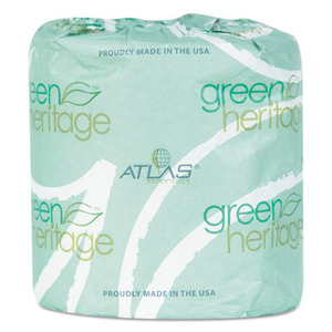 Resolute Tissue Green Heritage Professional Toilet Tissue - APM248GREEN ...