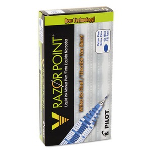 Pilot V Razor Point Liquid Ink Stick Marker Pen - PIL11021 - Shoplet.com