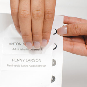 Imprint Plus Laser Name Badge Insert Sheets - IPP901561 - Shoplet.com