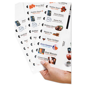 Imprint Plus Laser Name Badge Insert Sheets - IPP901561 - Shoplet.com