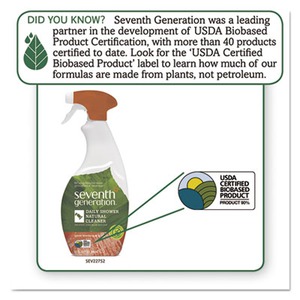 Seventh Generation Natural Shower Cleaner - SEV22752 - Shoplet.com