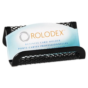 Rolodex Mesh Business Card Holder - ROL22251ELD - Shoplet.com