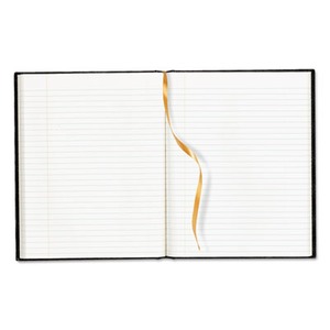 Blueline Executive Notebook with Ribbon Bookmark - REDA1082 - Shoplet.com