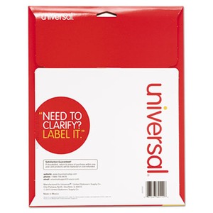 Universal Self-Adhesive Permanent File Folder Labels - UNV80111 ...