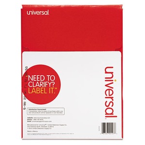 Universal Copier Mailing Labels - UNV90107 - Shoplet.com