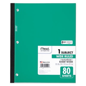 Mead Wireless Neatbook Notebook - MEA05222 - Shoplet.com