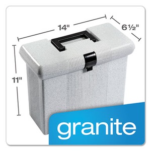 Pendaflex Portable File Boxes - PFX41737 - Shoplet.com