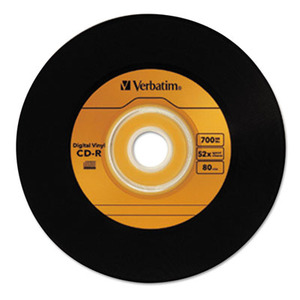 Verbatim CD-R with Digital Vinyl Surface - VER97935 - Shoplet.com