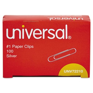 Universal Paper Clips - UNV72210BX - Shoplet.com