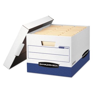 Bankers Box R-KIVE Heavy-Duty Storage Boxes - FEL07243 - Shoplet.com