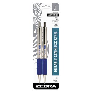 Zebra F-402 Ballpoint Pen - ZEB29222 - Shoplet.com