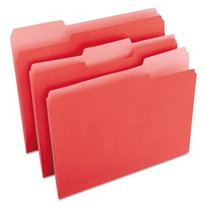Universal Deluxe Colored Top Tab File Folders - UNV10503 - Shoplet.com