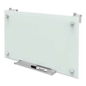 Quartet Infinity Magnetic Glass Dry Erase Cubicle Board - QRTPDEC2414 - Shoplet.com