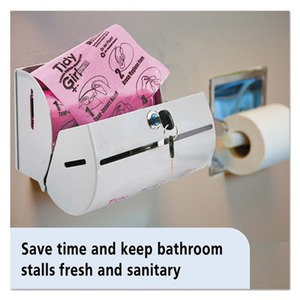 Stout Plastic Feminine Hygiene Disposal Bag Dispenser - STOTGUDPV2 ...