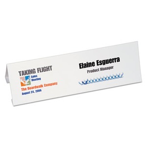 Avery Large Embossed Tent Card - AVE5309 - Shoplet.com
