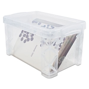 Advantus Super Stacker Storage Boxes - AVT40307 - Shoplet.com