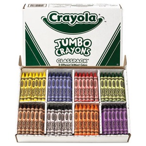 Crayola Jumbo Classpack Crayons - CYO528389 - Shoplet.com