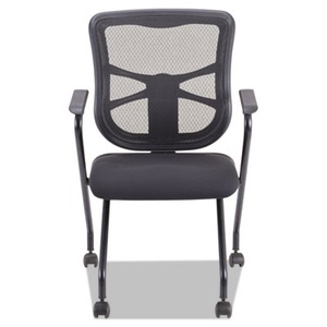 Alera Elusion Mesh Nesting Chairs with Padded Arms - ALEEL4914 ...