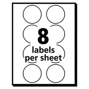 Avery Printable Self-Adhesive Removable Color-Coding Labels - AVE05497 ...