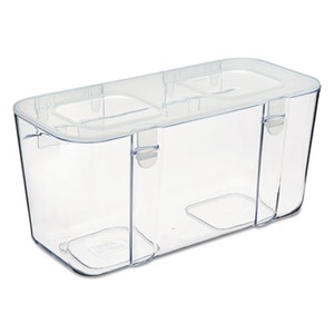 Deflecto Stackable Caddy Organizer - DEF29201CR - Shoplet.com