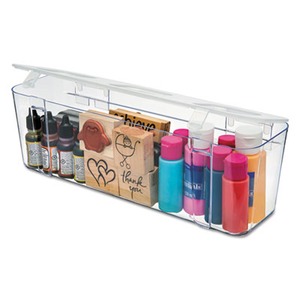 Deflecto Stackable Caddy Organizer - DEF29301CR - Shoplet.com