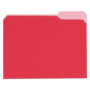 Universal Deluxe Colored Top Tab File Folders - UNV10503 - Shoplet.com