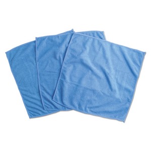 Universal Microfiber Cleaning Cloth - UNV43664 - Shoplet.com
