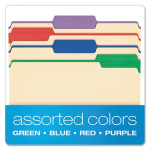 Pendaflex Color Tab File Folders - PFX84101 - Shoplet.com