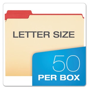 Pendaflex Color Tab File Folders - PFX84101 - Shoplet.com