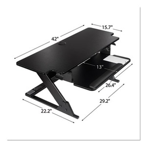 3m Precision Standing Desk - MMMSD70B - Shoplet.com