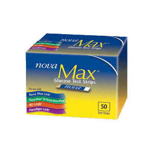 Sanvita Cbgm Llc Nova Max Test Strip (50 count) - NU43523I - Shoplet.com