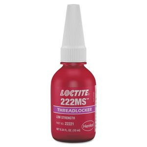 Loctite 222MS Threadlockers, Low Strength/Small Screw - 135333 - 442 ...